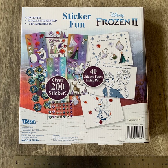 Disney Frozen | Toys | Frozen 2 Sticker Fun Pad | Poshmark